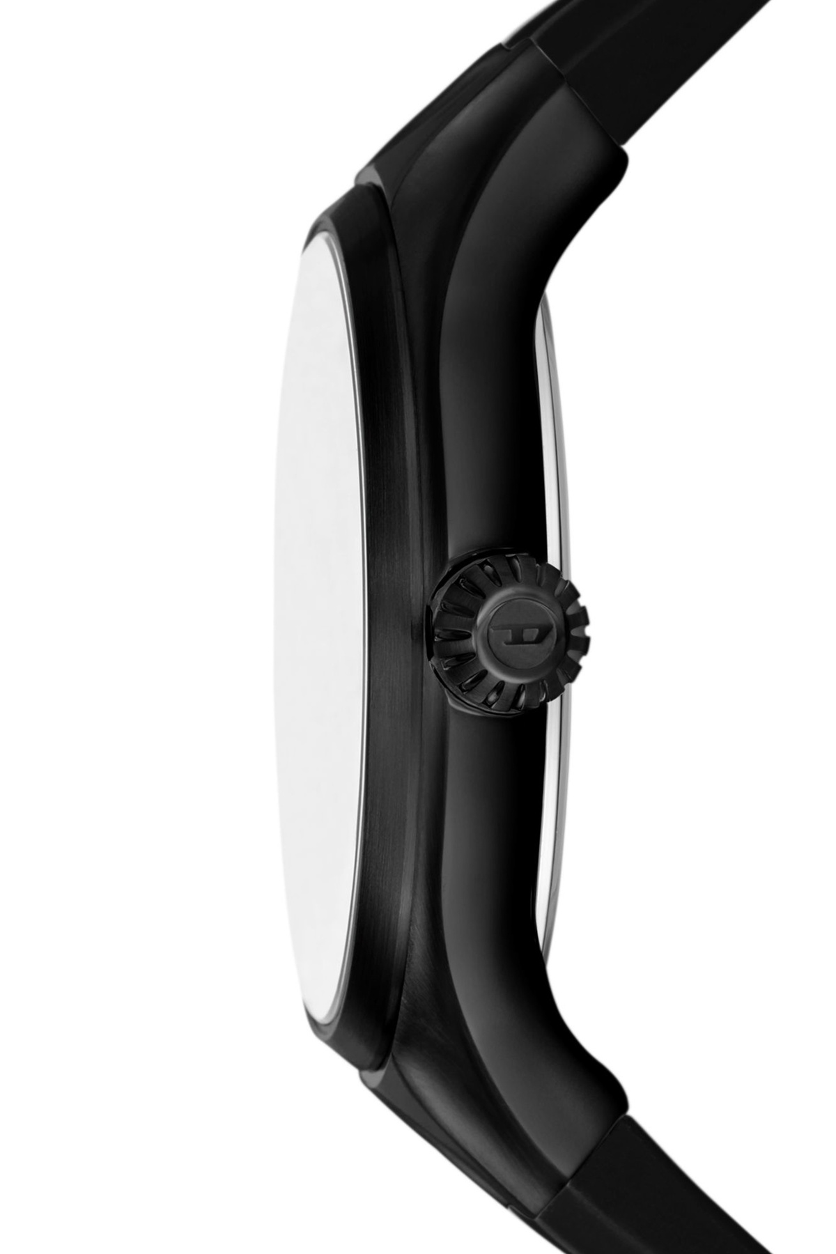 Diesel Streamline three-hand black silicone watch - Timeframes Mens in ...