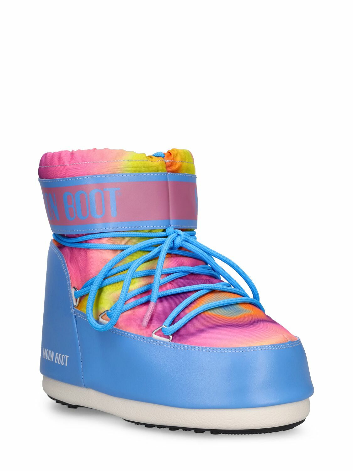 MOON BOOT Low Tie Dye Icon Nylon Moon Boots Moon Boot