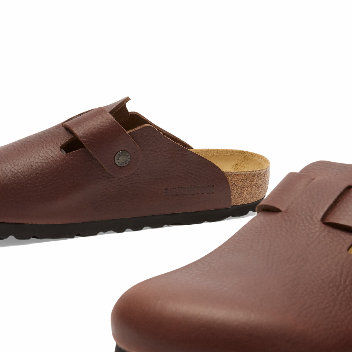 Birkenstock Men's Boston Clog - Roast Vintage Wood Birkenstock