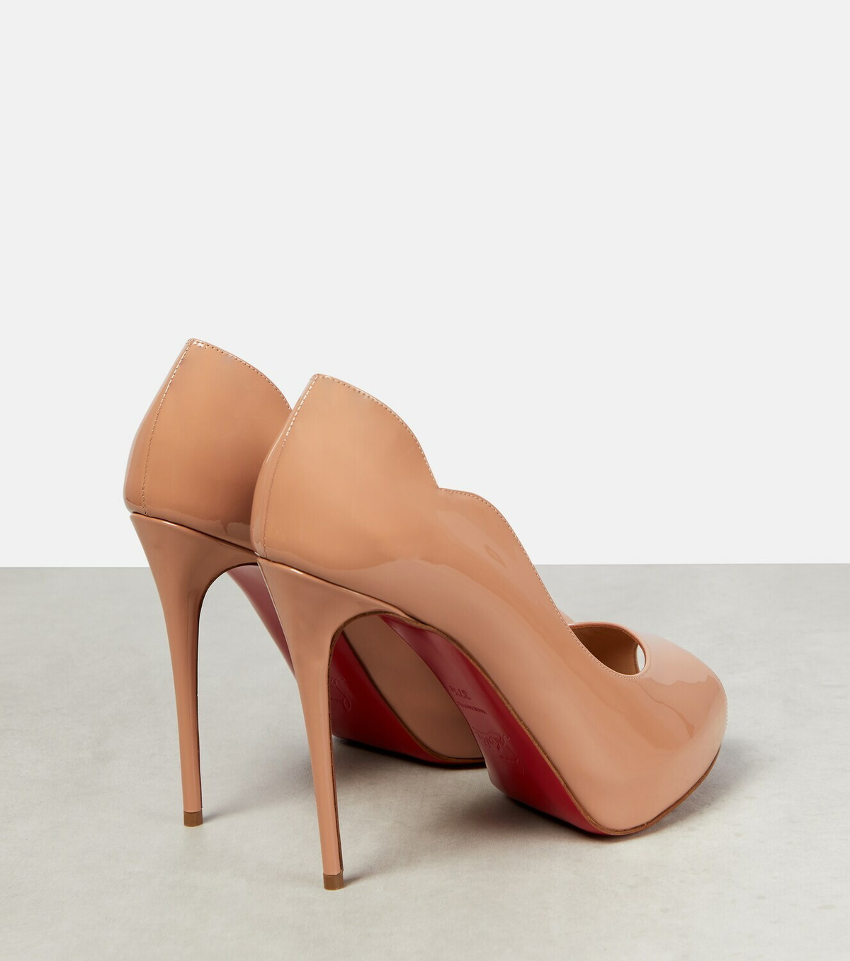 Christian Louboutin Hot Chick Alta patent leather pumps Christian Louboutin
