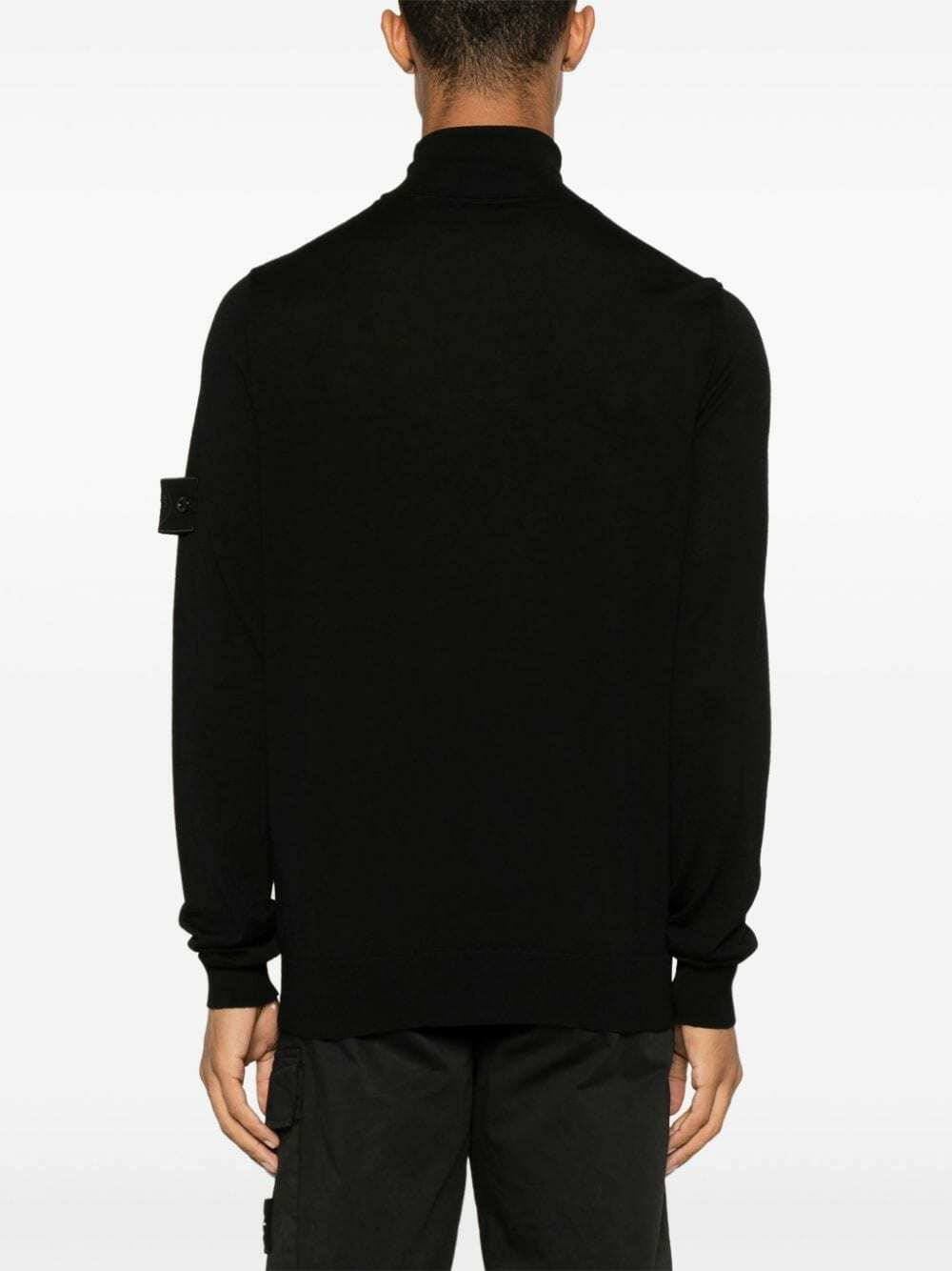 STONE ISLAND - Wool Turtle-neck Sweater Stone Island