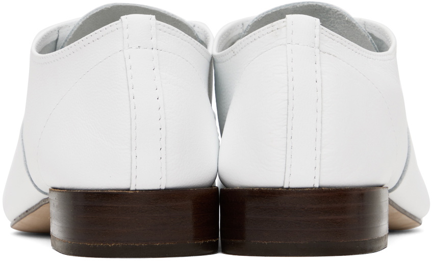 Repetto White Zizi Oxfords Repetto