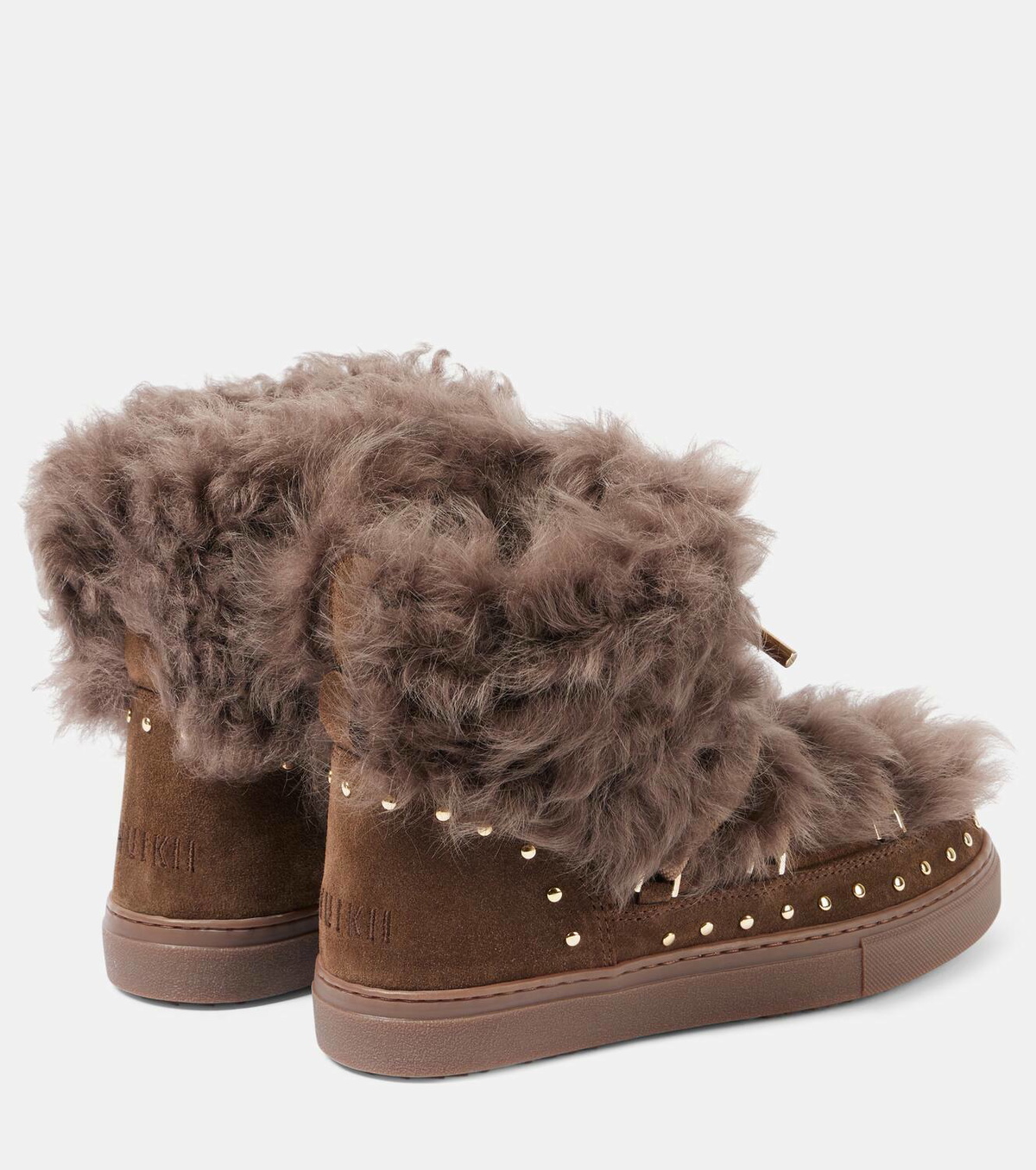 Inuikii Shearling and suede ankle boots Inuikii