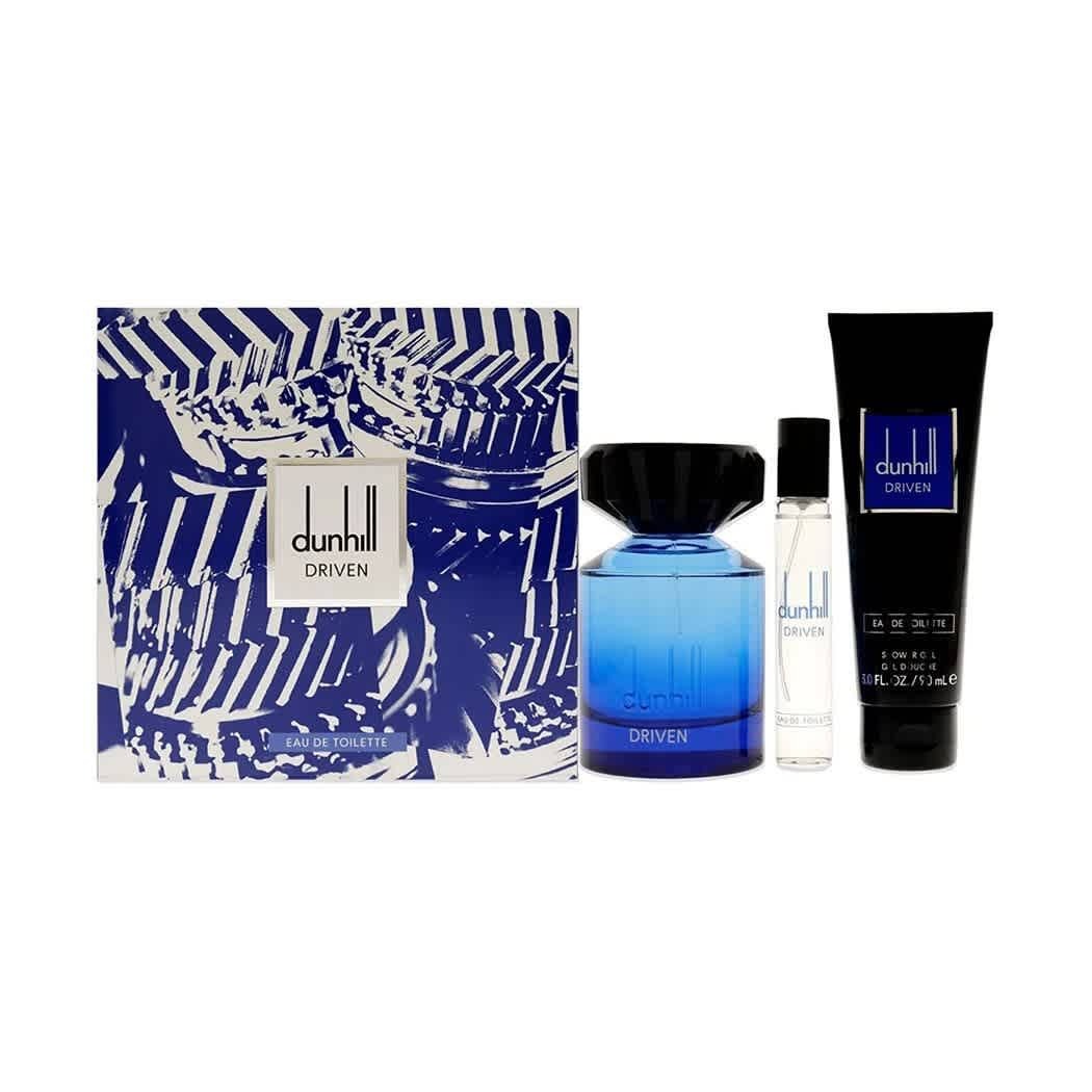 Alfred Dunhill Mens Driven Blue Gift Set Fragrances 085715809889 Dunhill