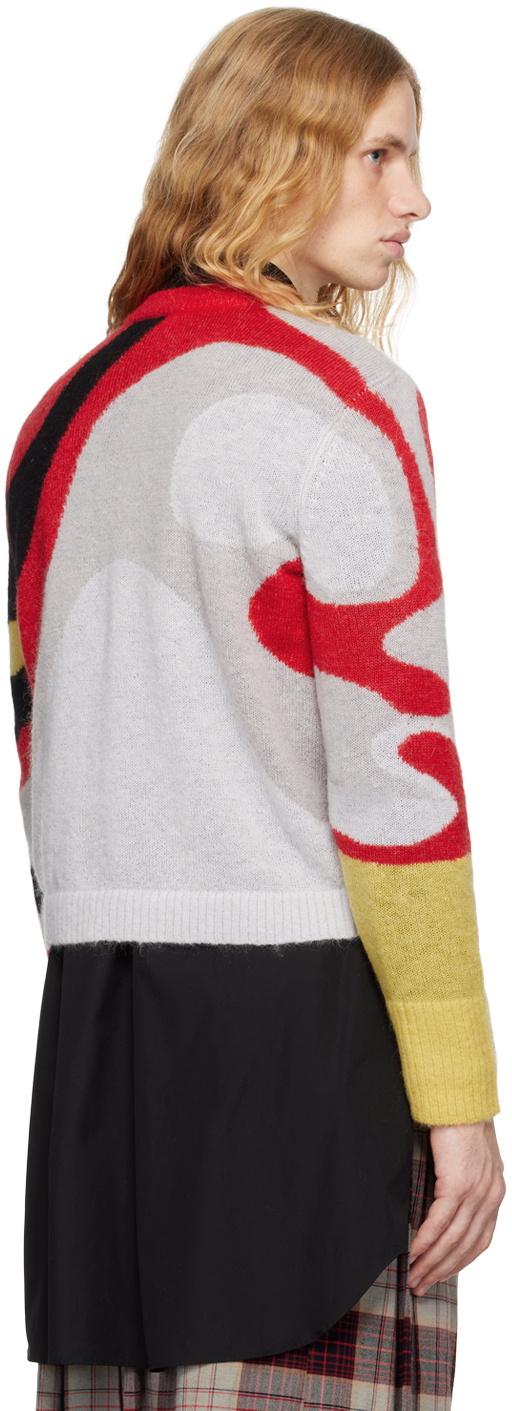 Charles Jeffrey LOVERBOY Multicolor Smiley Jumper Charles Jeffrey Loverboy