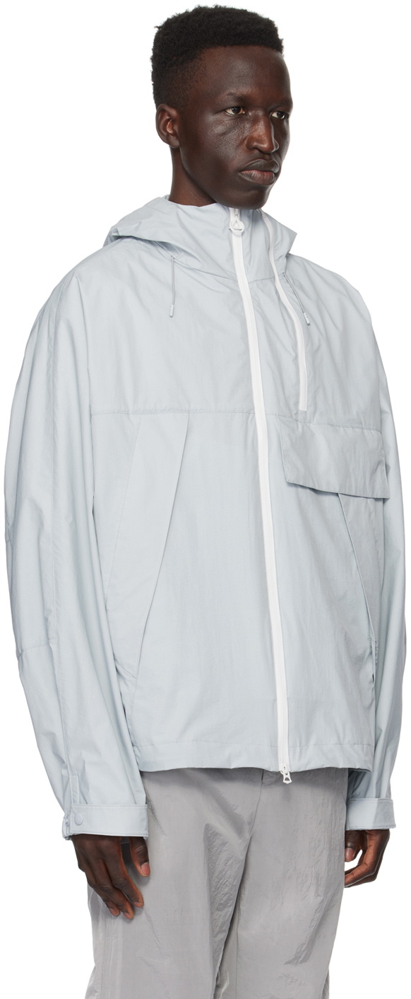 Solid Homme Blue Raglan Jacket Solid Homme