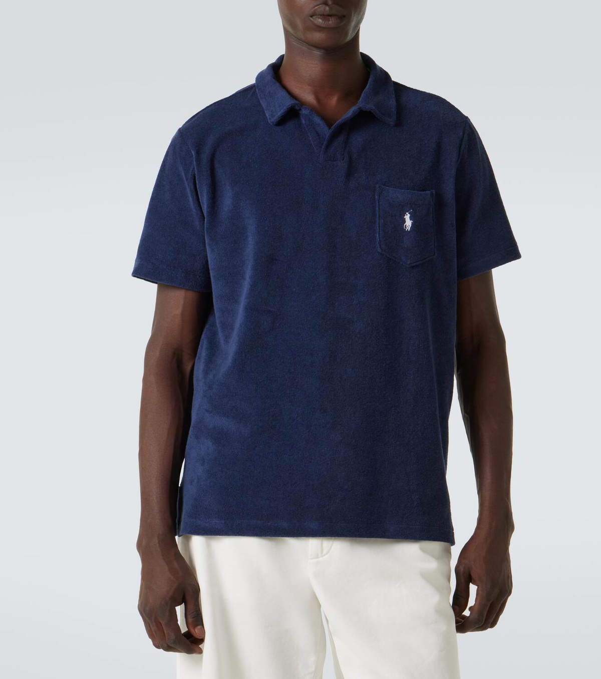 Polo Ralph Lauren Cotton-blend terry polo shirt Polo Ralph Lauren