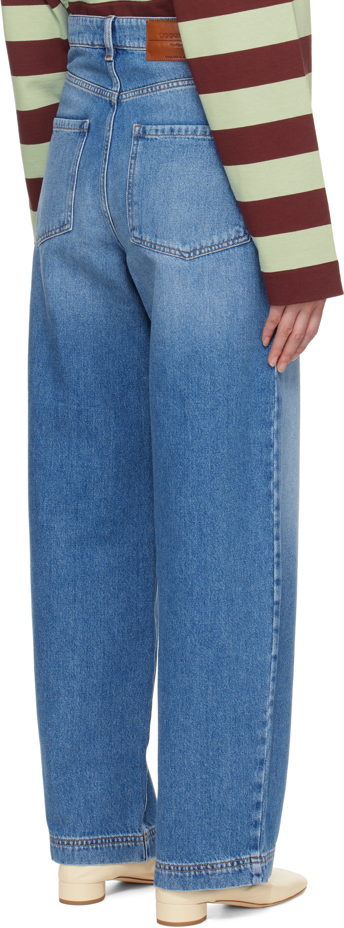 Weekend Max Mara Blue Brava Jeans Weekend Max Mara