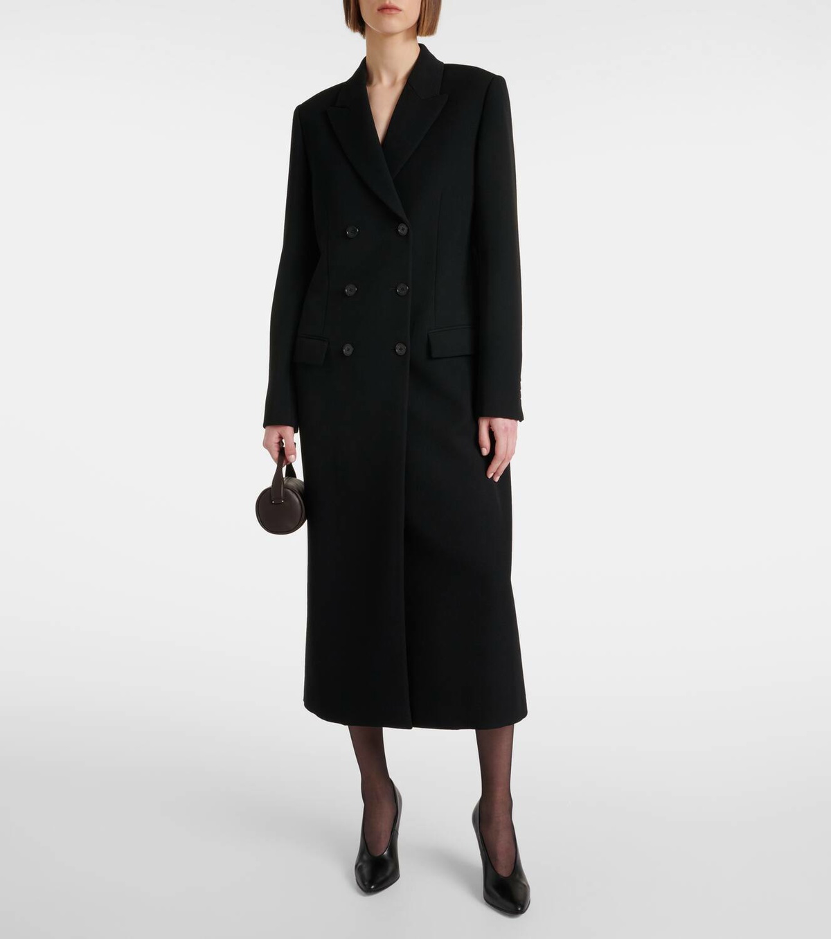 The Row Round 90's leather tote bag The Row