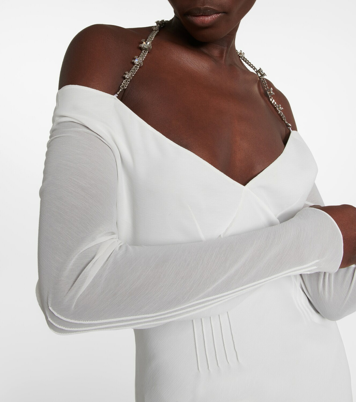 Givenchy - Embellished off-shoulder gown Givenchy