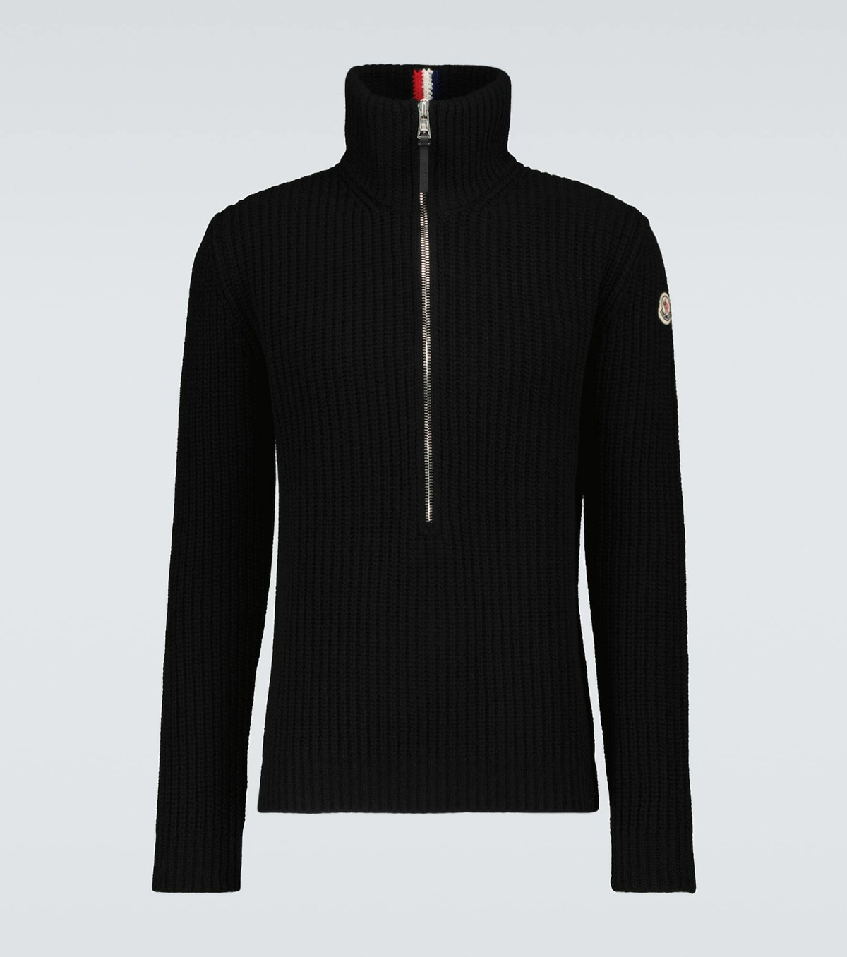 Moncler - Knitted half-zipped sweater Moncler