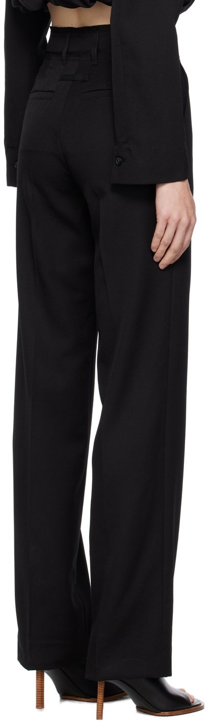 Jacquemus Black Le Chouchou 'Le Pantalon Ficelle' Trousers Jacquemus