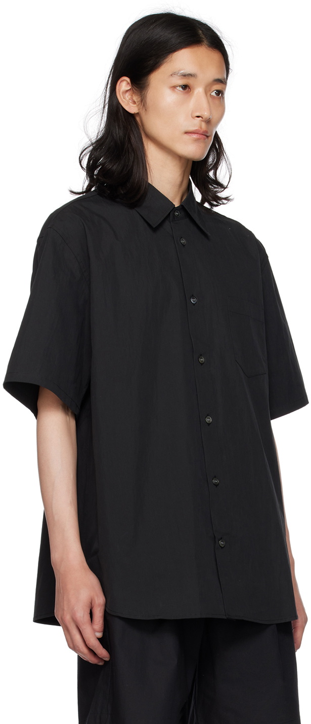 John Elliott Black Cloak Shirt John Elliott