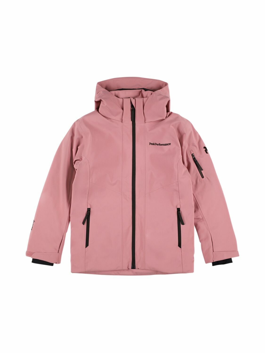 PEAK PERFORMANCE Maroon Nylon Puffer Ski Jacket Peak Performance