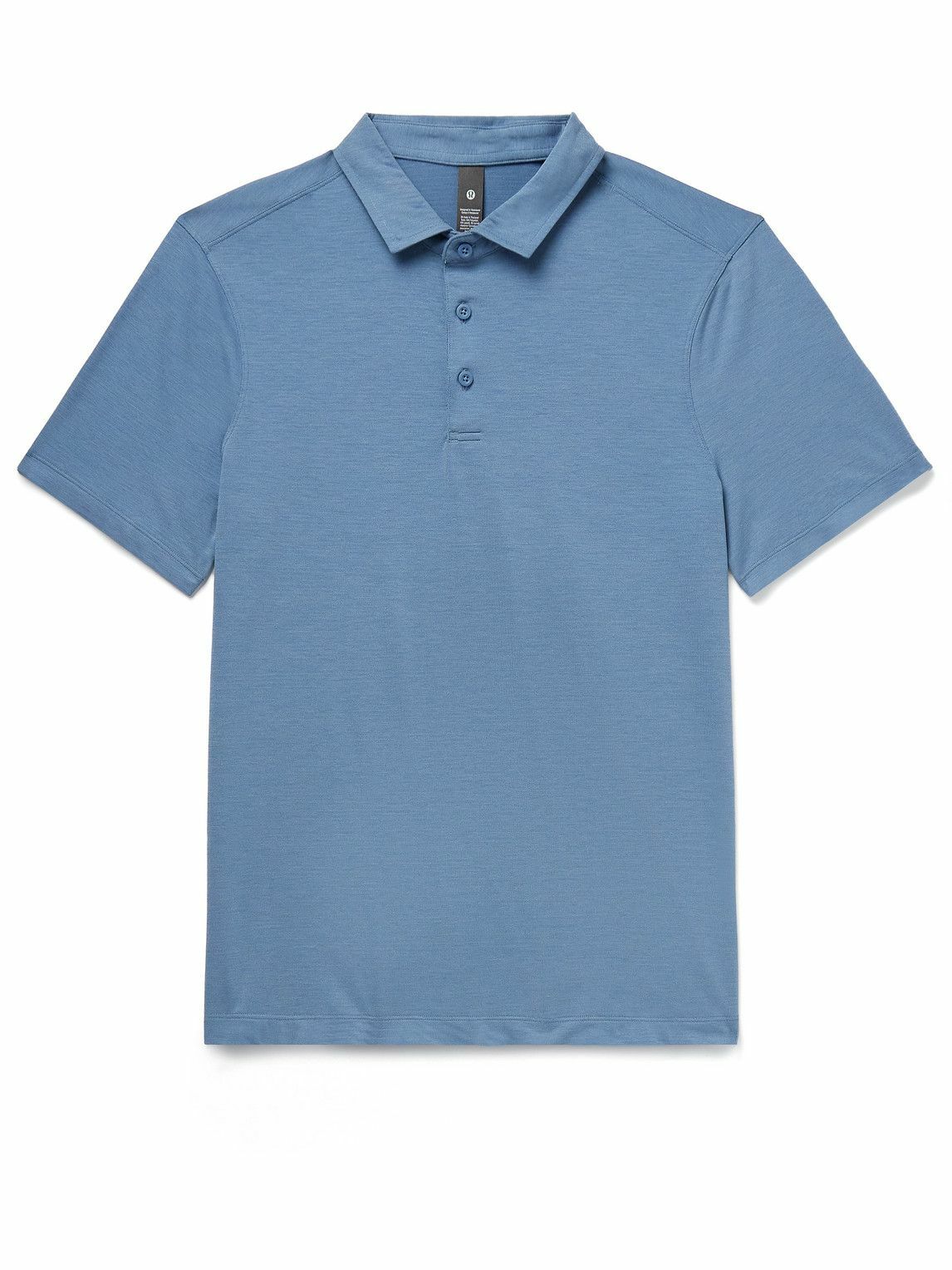 Lululemon - Evolution Slim-Fit Stretch-Jersey Golf Polo Shirt - Blue ...