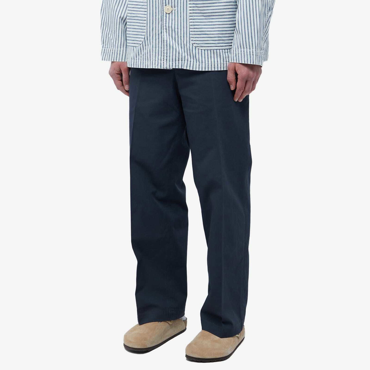 Visvim Men's Vivism Field Chino Pant in Navy Visvim