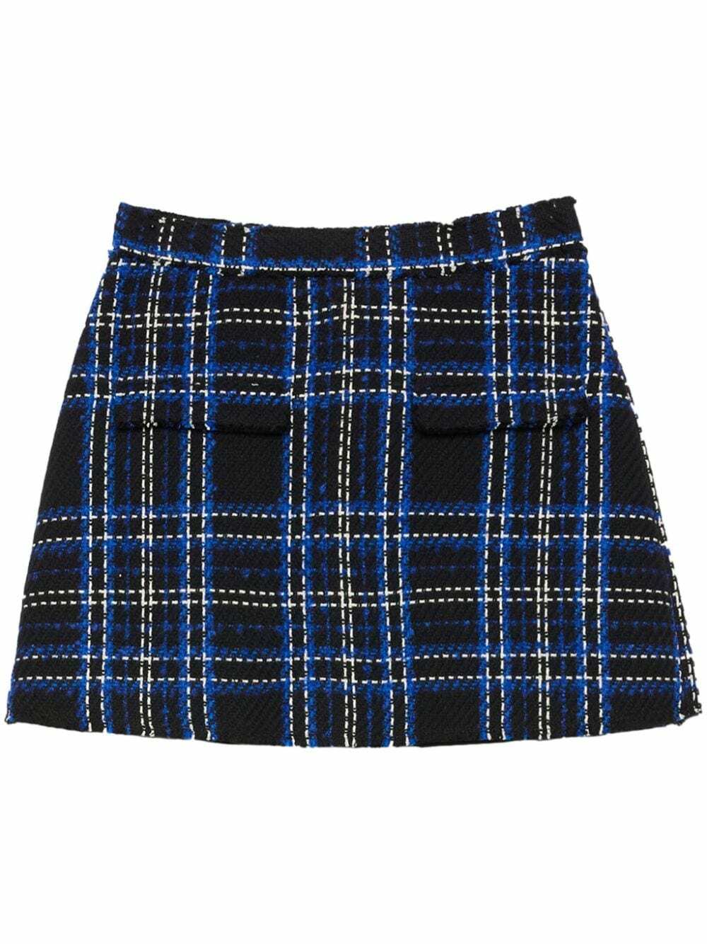 MSGM - Skirt With Tartan Pattern MSGM