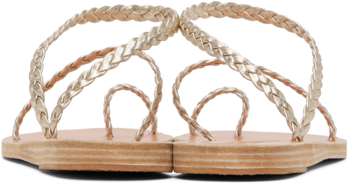 Ancient Greek Sandals Silver Eleftheria Sandals Ancient Greek Sandals