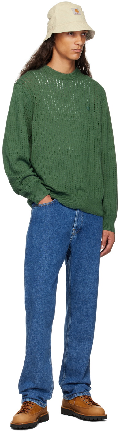 Carhartt Work In Progress Green Caleb Sweater Carhartt WIP