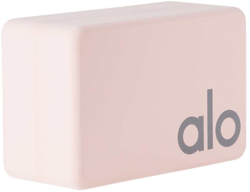 Alo Pink Uplifting Yoga Block