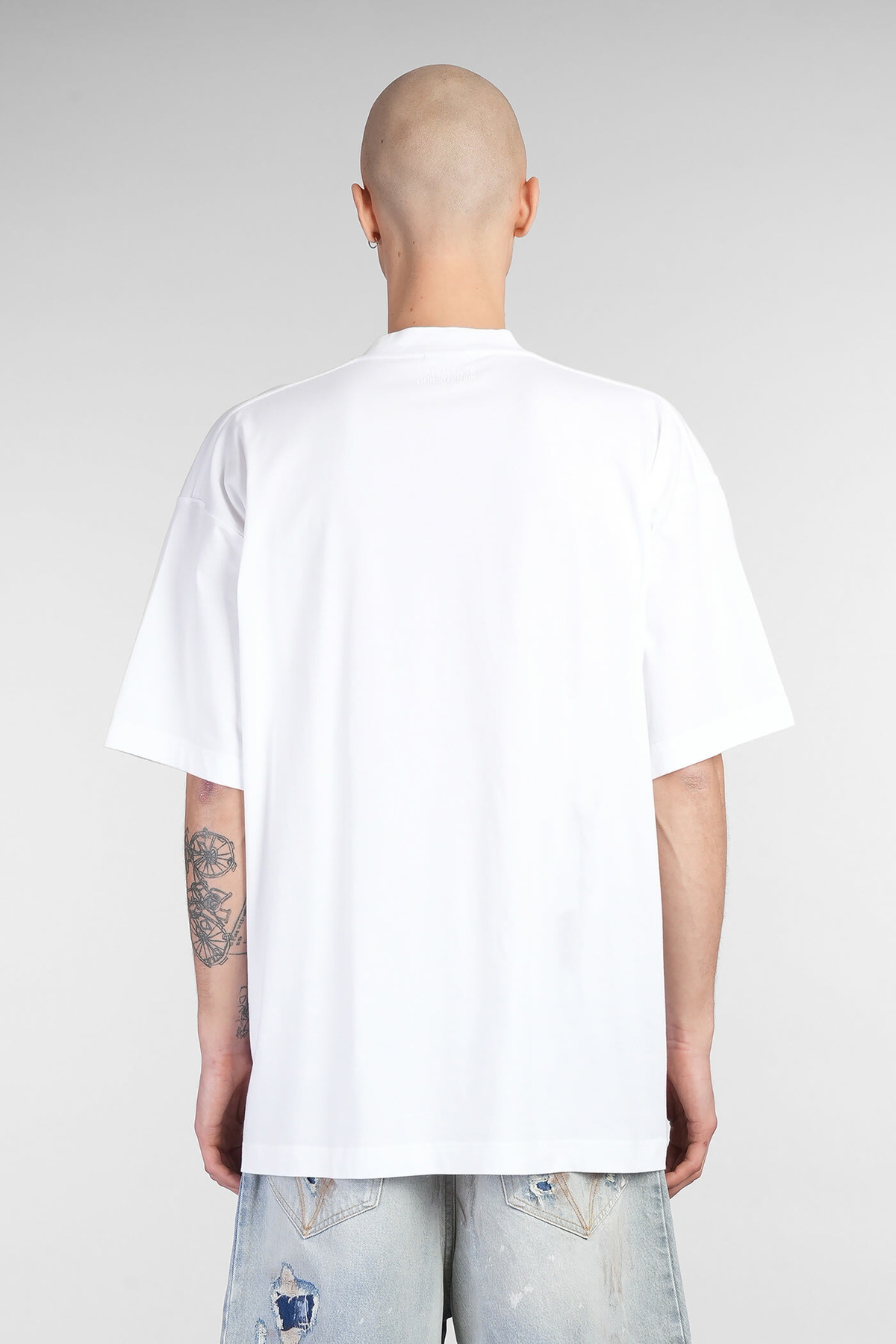 VETEMENTS T-shirt In White Cotton Vetements