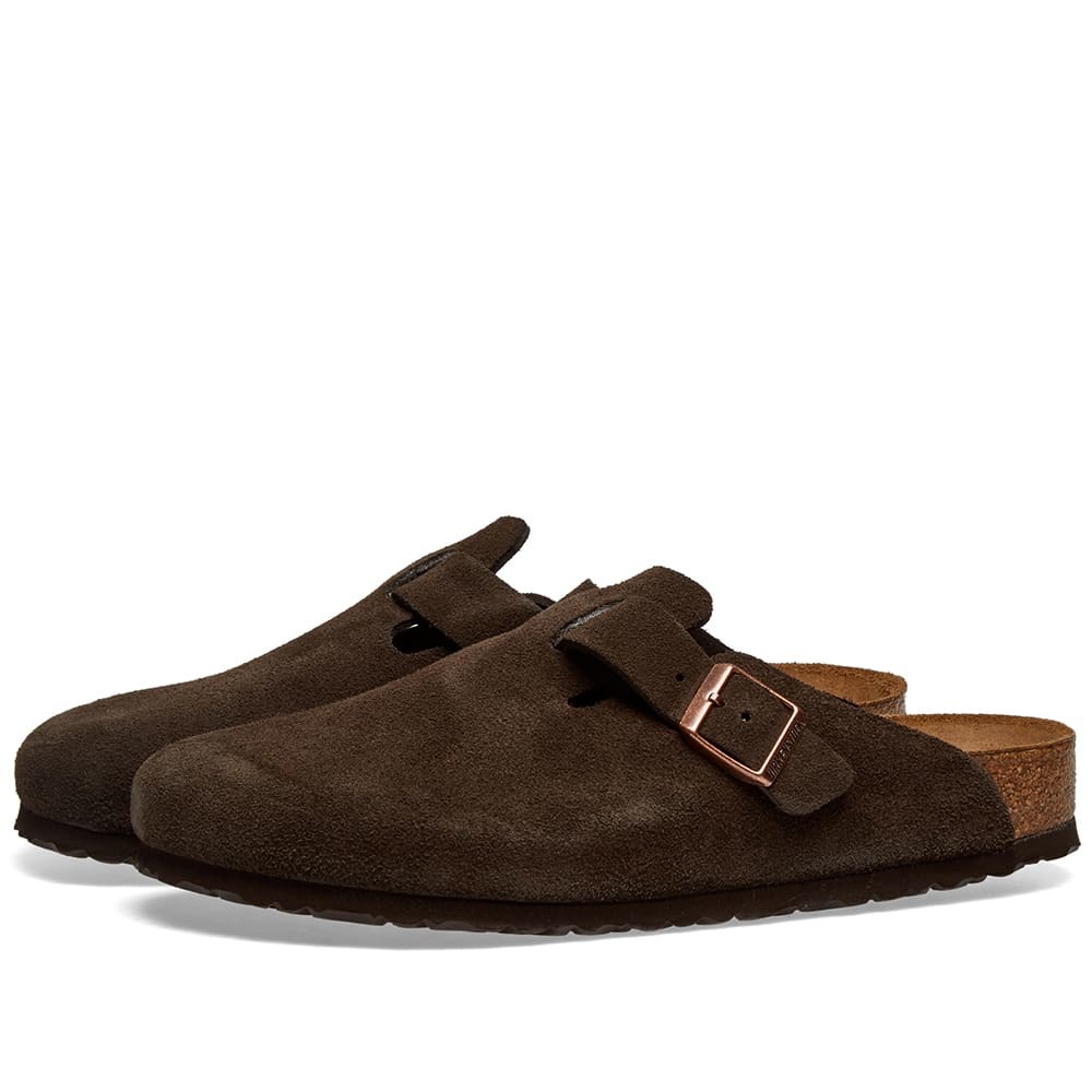 Birkenstock Boston Mocha Suede The North Face