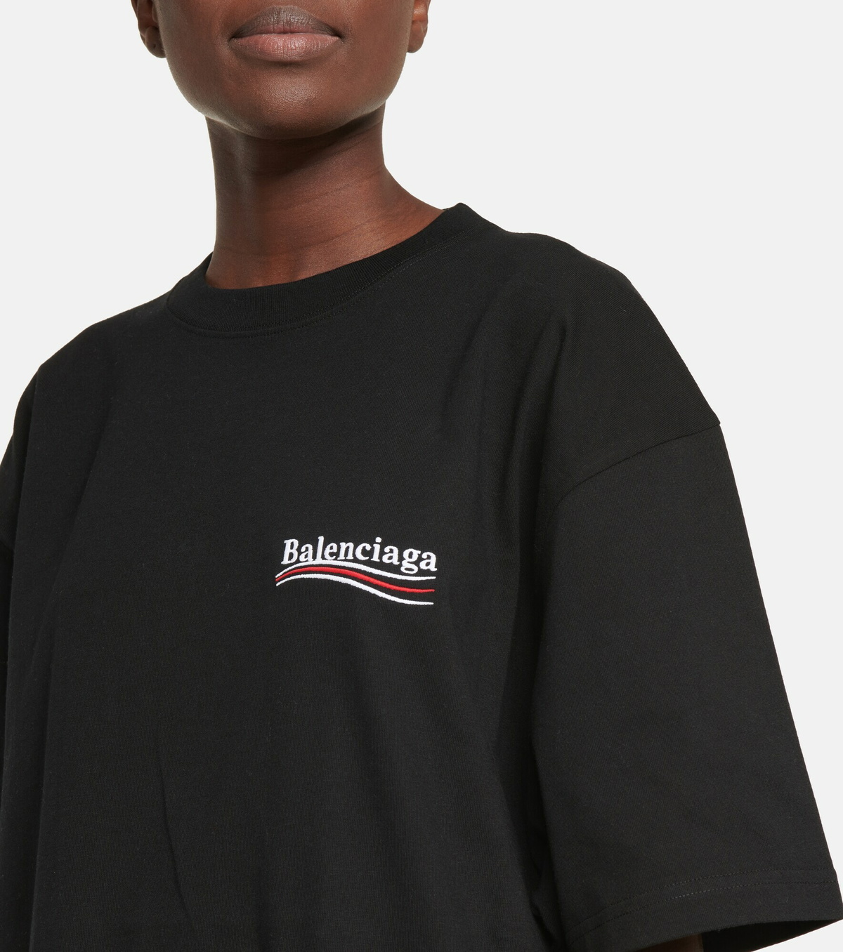 Balenciaga - Logo cotton T-shirt Balenciaga