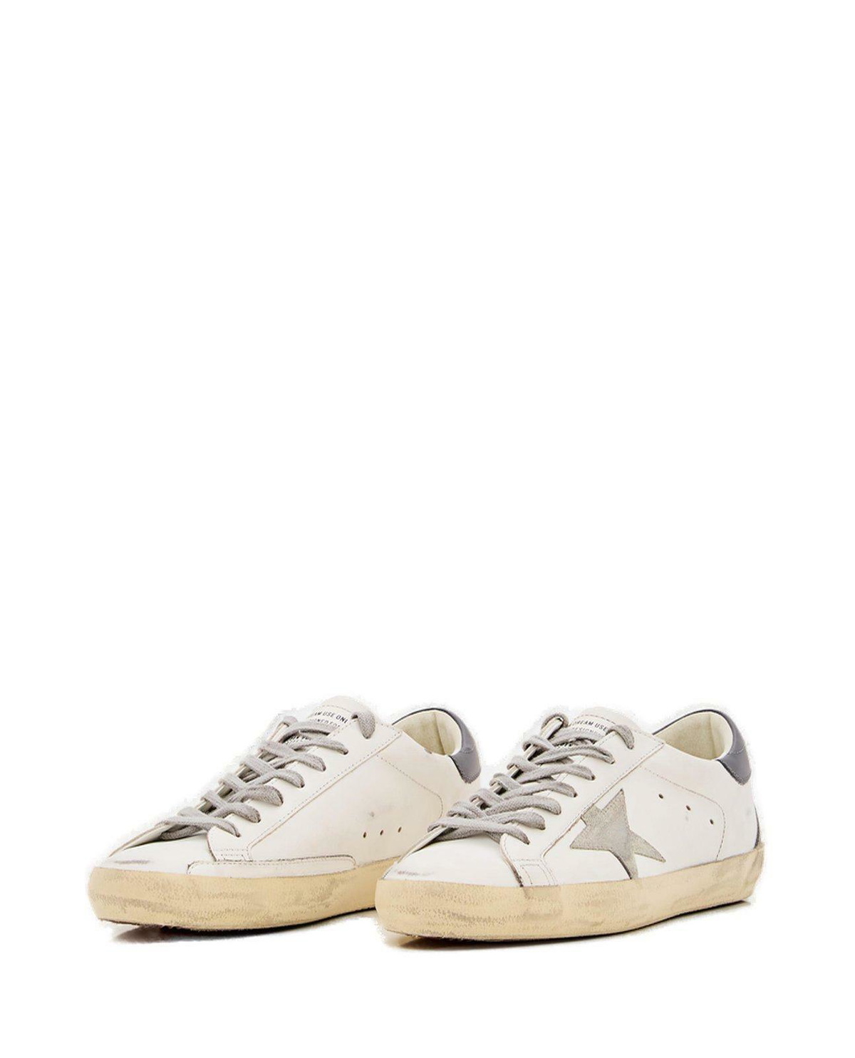 Golden Goose Super-star Distressed Low-top Sneakers Golden Goose Deluxe ...
