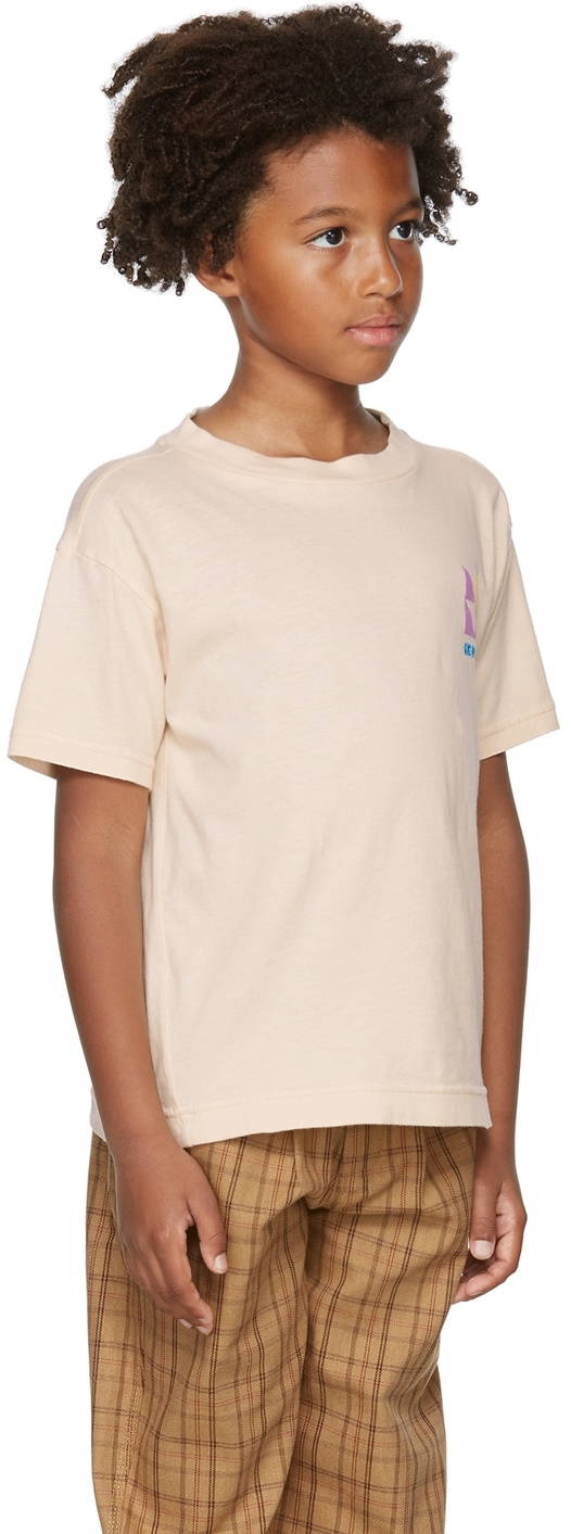 Repose AMS Kids Beige Logo T-Shirt Repose AMS