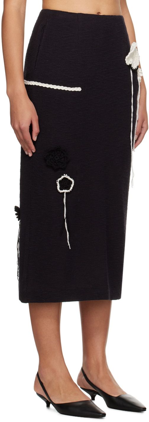 Kijun Black Sophie Maxi Skirt Kijun
