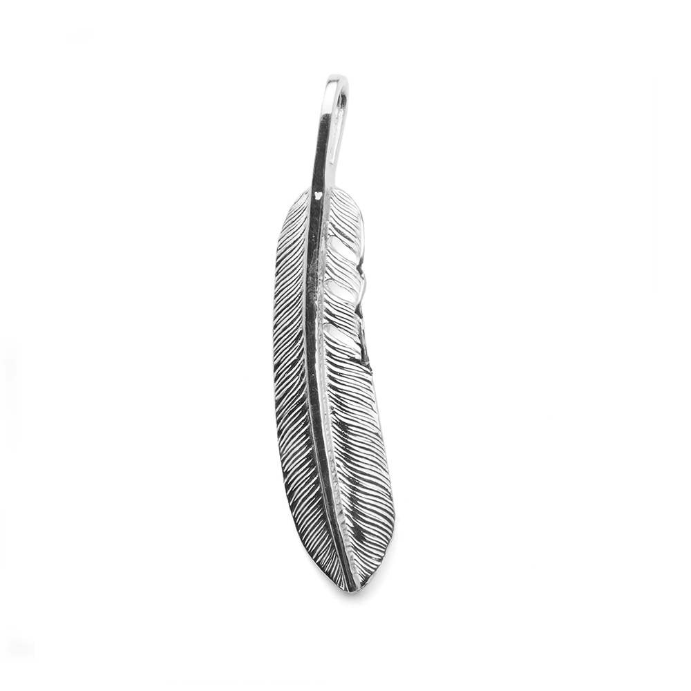 First Arrows Feather Medium Pendant First Arrows