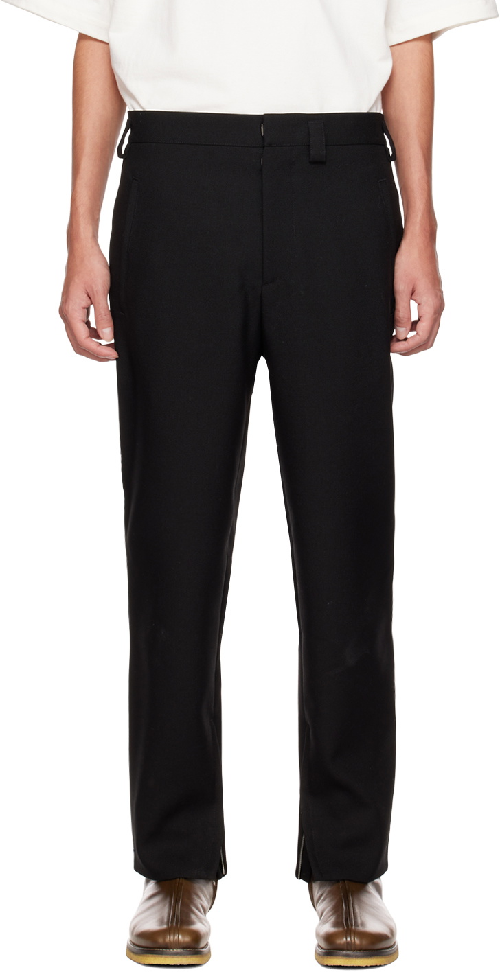 Jil Sander Black Sharp Trousers Jil Sander 0932