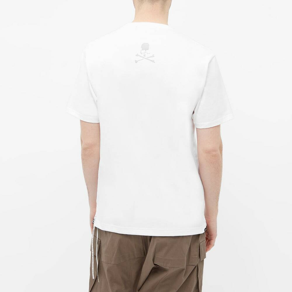 MASTERMIND WORLD Men's Reflective T-Shirt in White MASTERMIND WORLD