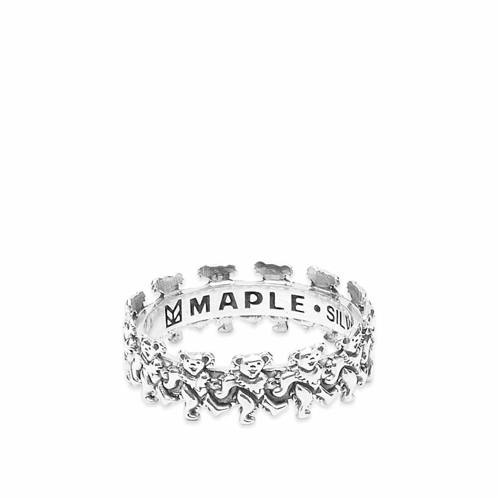 Maple Men's x The Grateful Dead Ring in Silver Maple