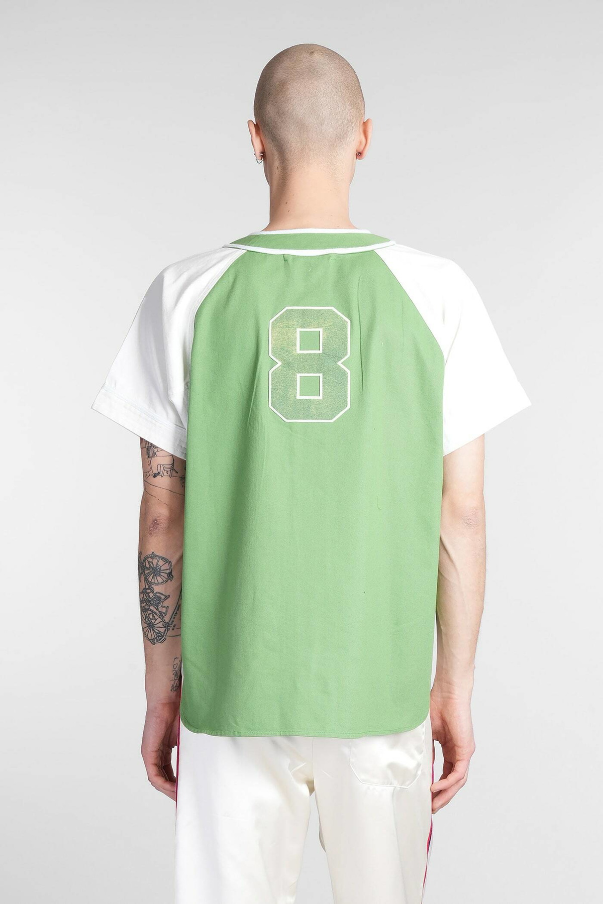 Bode Shirt In Green Cotton Bode