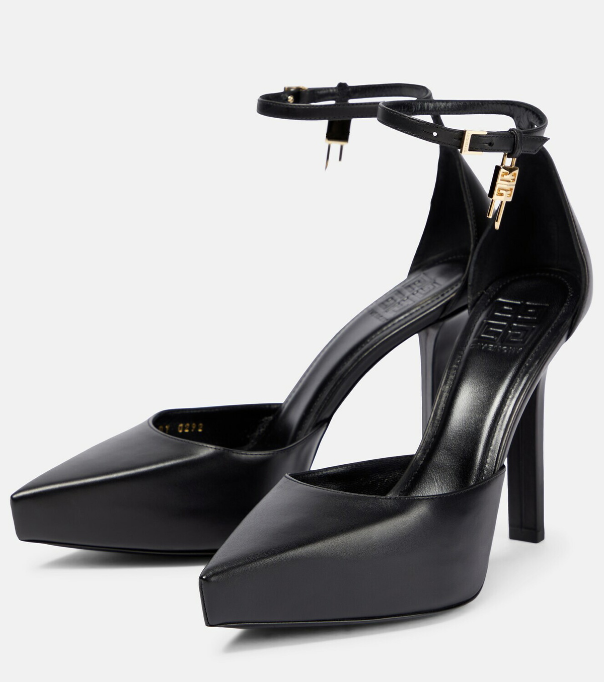 Givenchy - G Lock leather platform pumps Givenchy