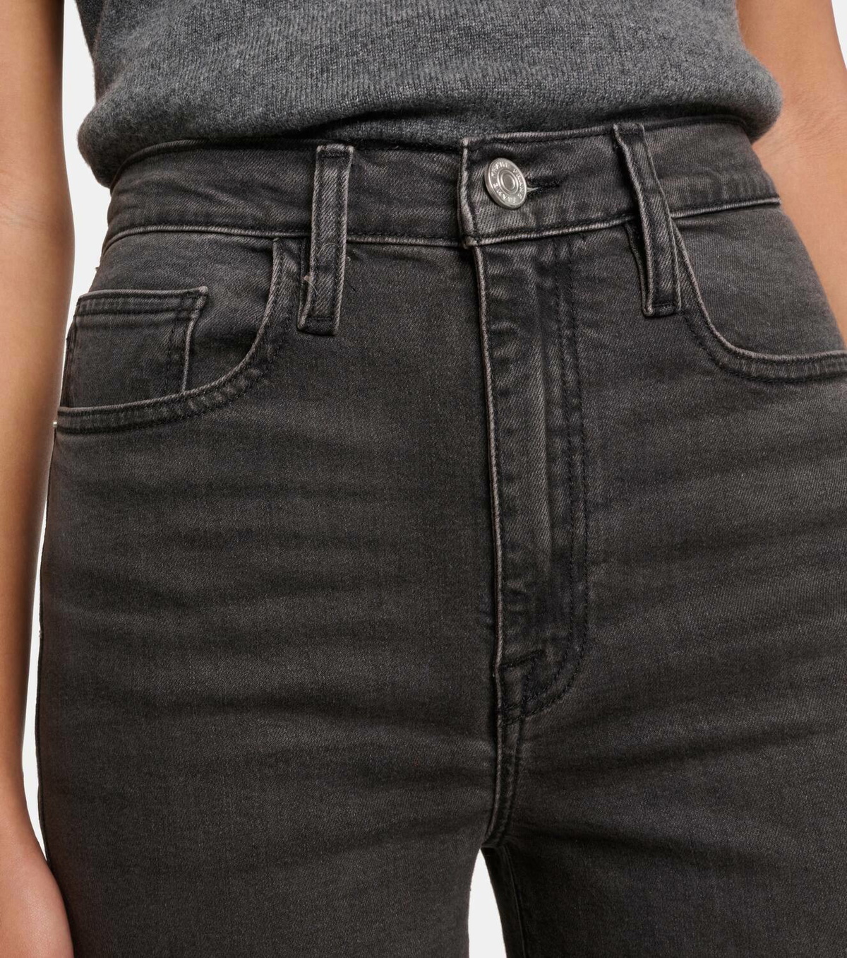 Frame Le Jane high-rise wide-leg jeans Frame Denim