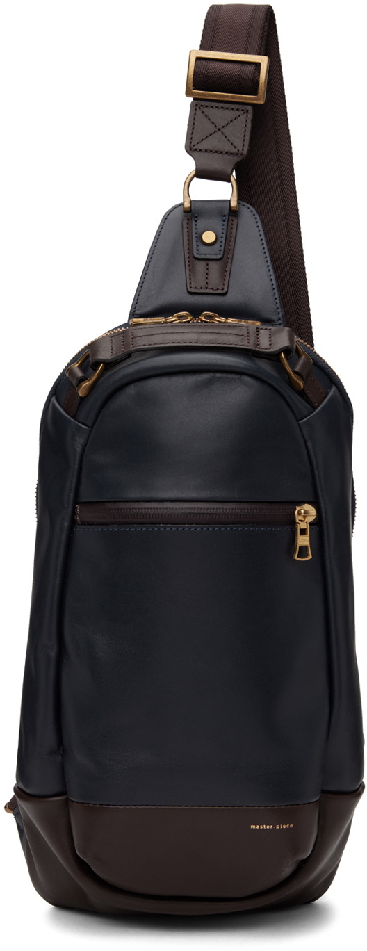master-piece Navy Gloss Backpack Master-Piece Co