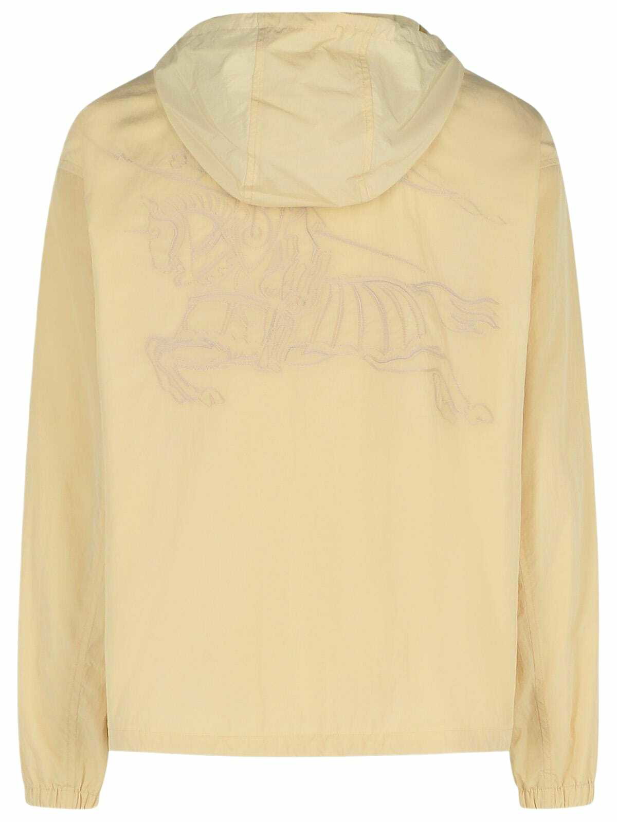 Burberry Cream Polyamide Jacket Burberry