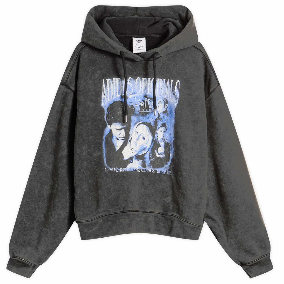 Adidas Women's Buffy Hoodie in Black adidas