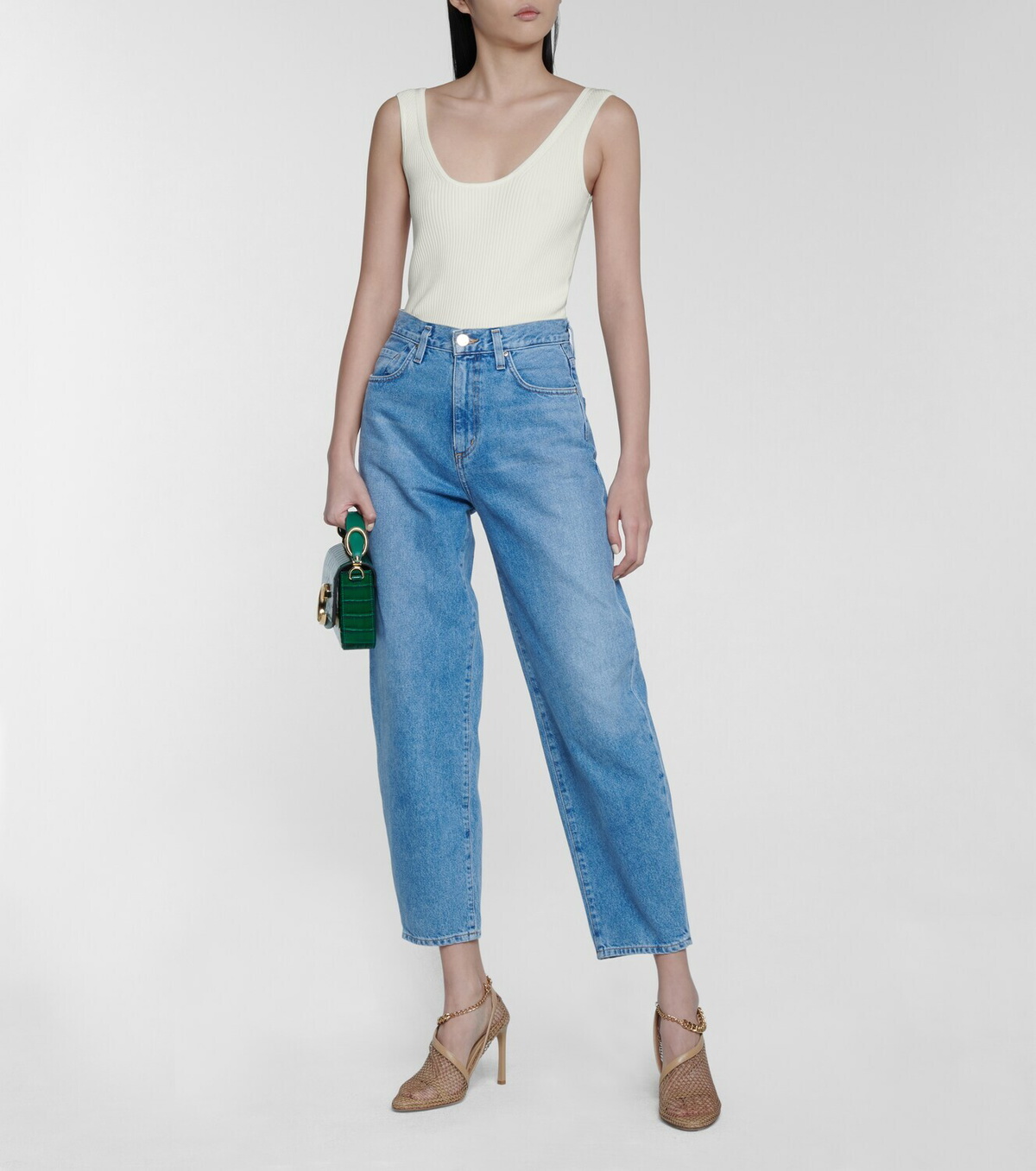 Zimmermann - Lovestruck ribbed-knit tank top Zimmermann