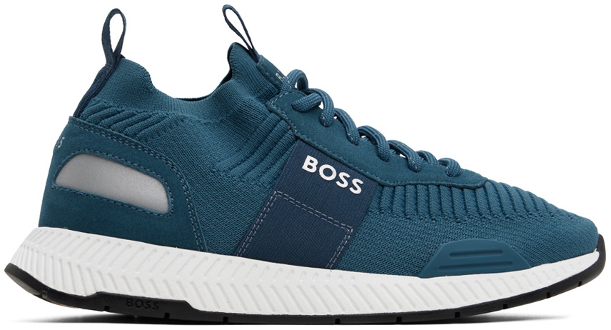 BOSS Blue Sock Sneakers BOSS