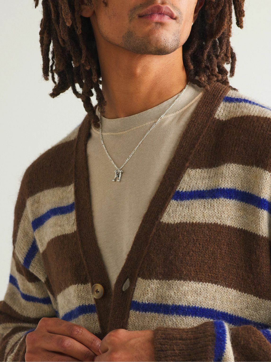 MAPLE - Bone Silver Pendant Necklace Maple