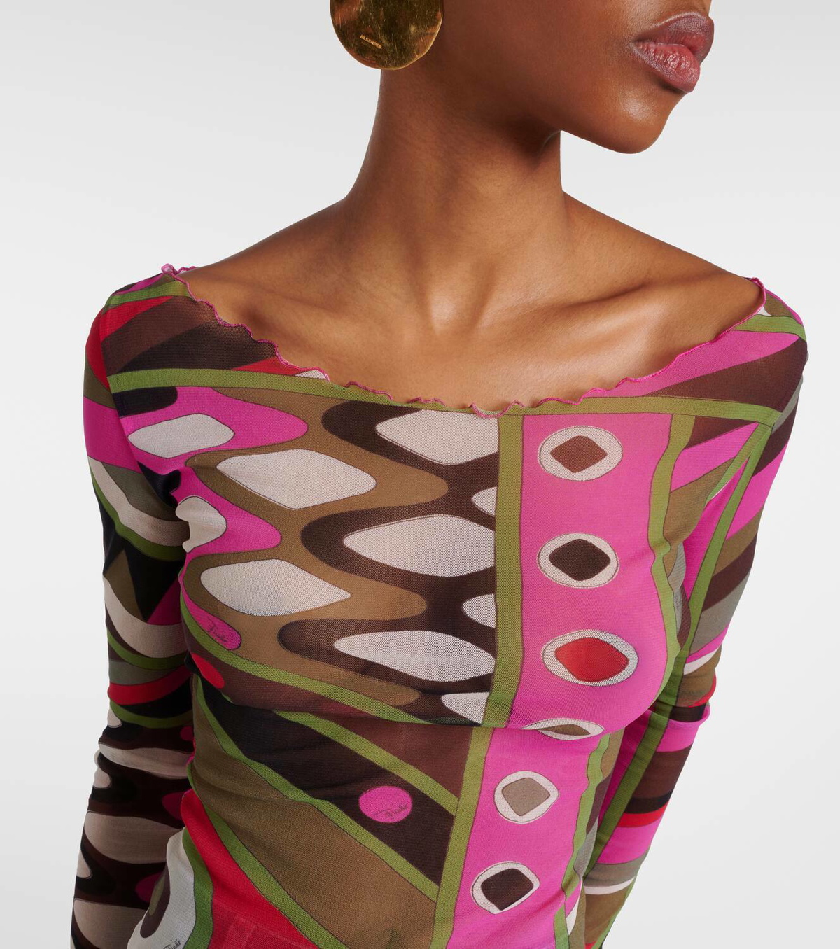 Pucci Vivara-printed top Emilio Pucci