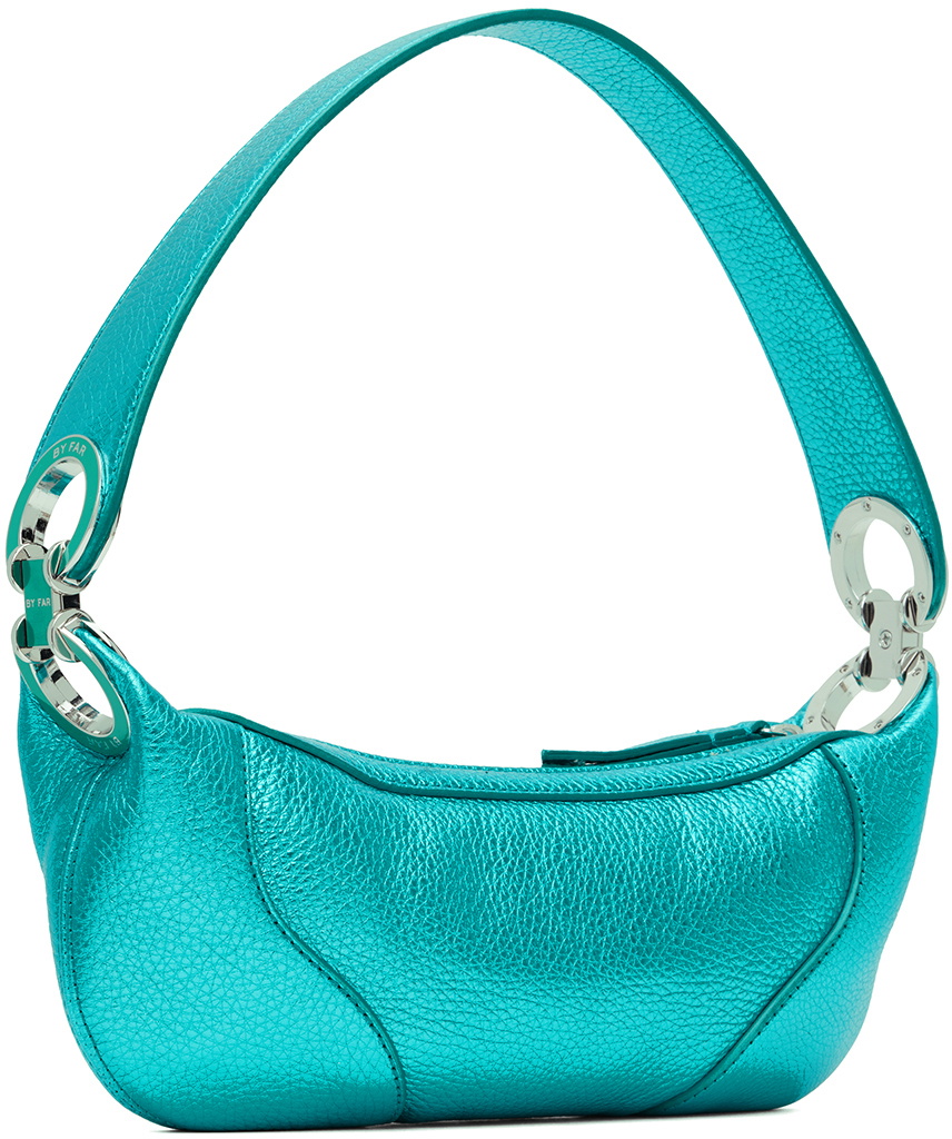 BY FAR Blue Mini Amira Bag By Far