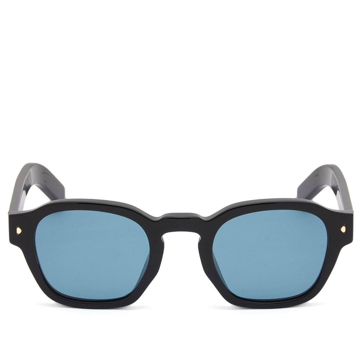 Prada Eyewear Men's A16S Sunglasses in Black/Green Prada