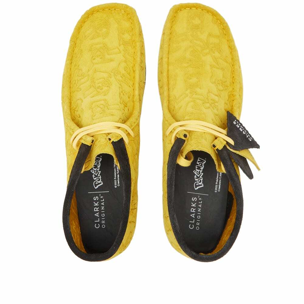 Clarks Originals x Pokemon Wallabee Boot in Yellow Clarks Originals