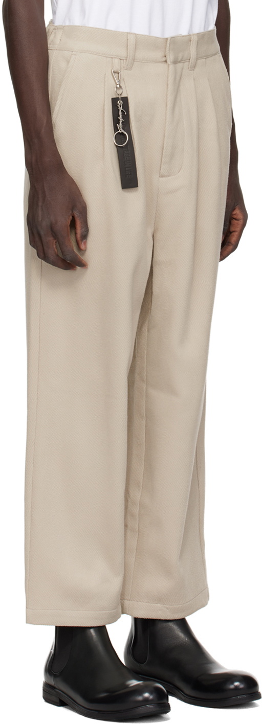 Izzue Gray Keychain Trousers Izzue