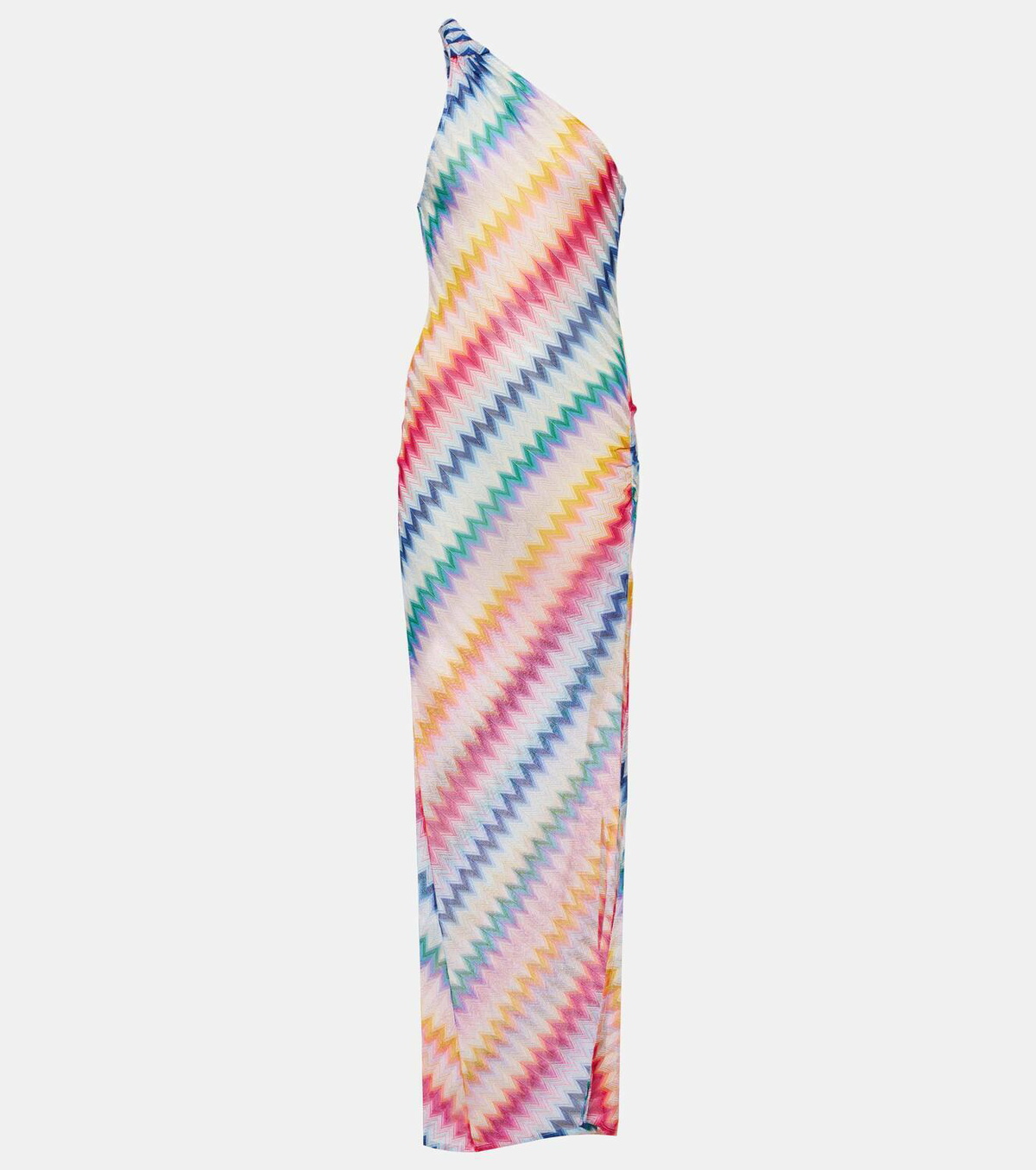Missoni Mare Zig Zag one-shoulder maxi dress Missoni Mare Missoni Mare Zig Zag one-shoulder maxi dress Missoni Mare