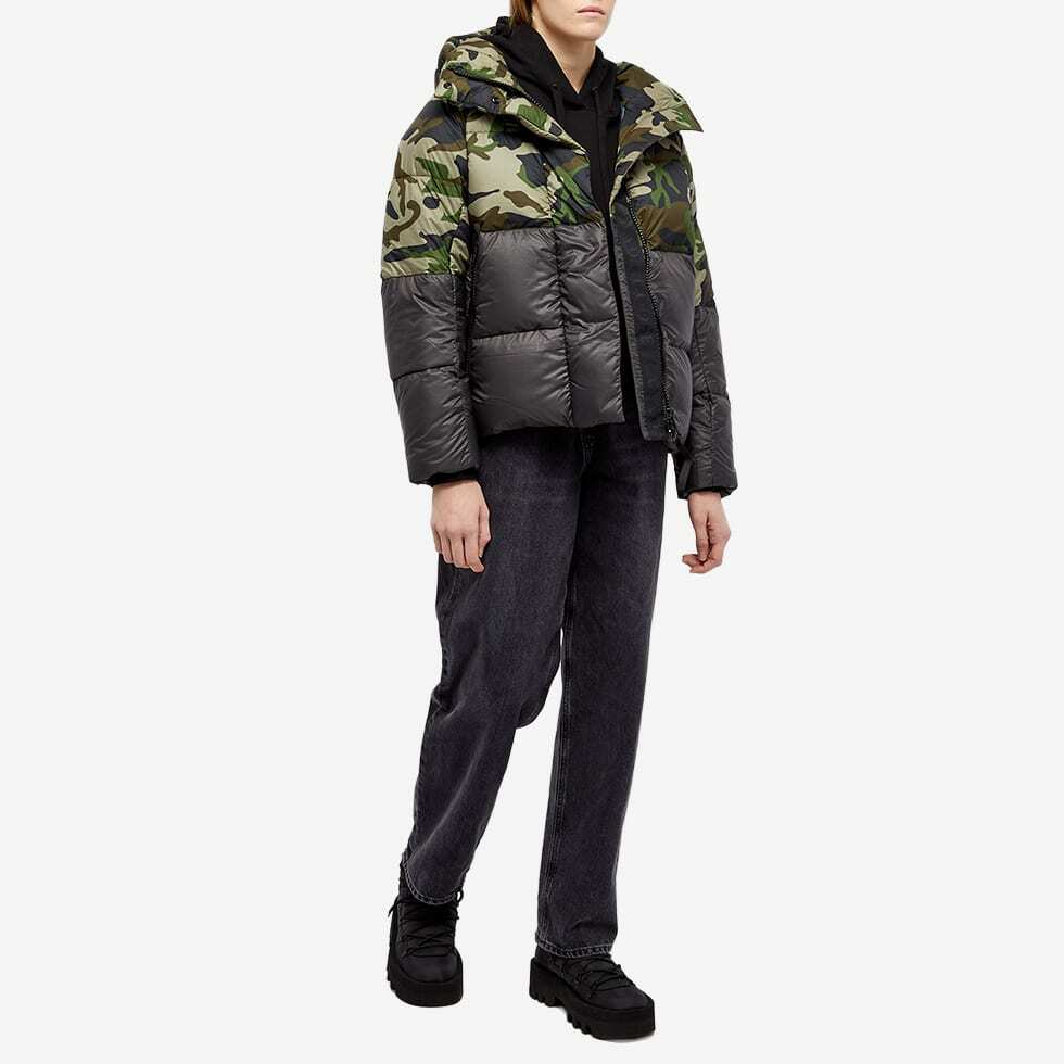 Canada Goose Women's Junction Parka Jacket in Multi Canada Goose